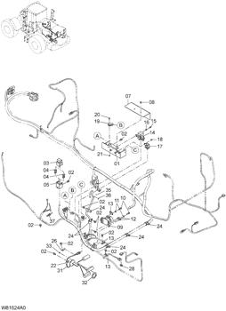 China 01030-08016 SCREW Hitachi parts ZW220, ZW220-HCMF, ZW250, ZW250-HCMF for sale