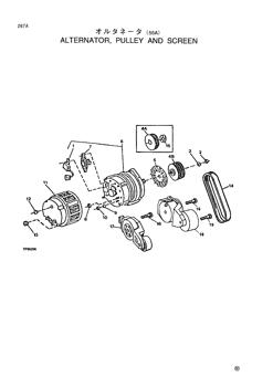 China 19M8131 SCREW Hitachi parts LX100-5, LX120-5 for sale