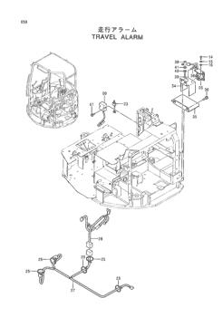 China 4427099 SWITCH Hitachi parts EX17UNA, EX27UNA, EX35UNA, EX50UNA for sale