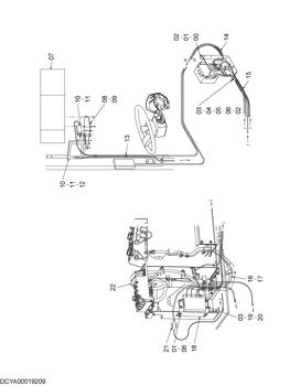 China 01033-03012 SCREW;SEMS Hitachi parts ZW180 for sale
