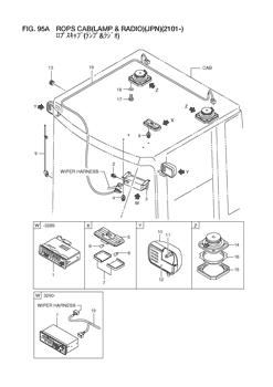 China 01042-04025 SCREW Hitachi parts LX110-7, LX70-7, LX80-7 for sale
