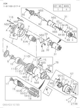 China 1811510620 SWITCH; ENGAGE STARTER Hitachi parts CX1000, CX1000-C, CX1100, CX1800, CX2000, EX1000, EX400, EX400-3, EX400-3C, EX400-5, EX450H-5, EX450MT-5, EX450MTH-5, KH1000, KH250HD, KH300, KH500-3, KH850-3, UH181, UH501 for sale