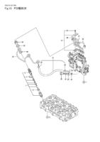 China 119515-53001 VALVE ASSY,INJECTION Hitachi parts ZX17U-2, ZX17UNA-2 for sale