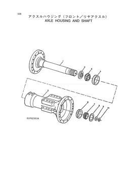 China R79989 SHIM Hitachi parts LX100-2, LX120-2 JPN, LX150-2 for sale