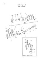 China 4138076 ELEMENT;AIR Hitachi parts UH053, UH053M, UH063, UH073 for sale