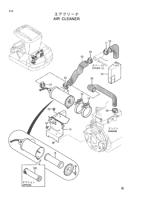China 4311871 ELEMENT Hitachi parts EX22-2, EX33U, EX40U, EX50U, EX50UNA, EX50UR for sale
