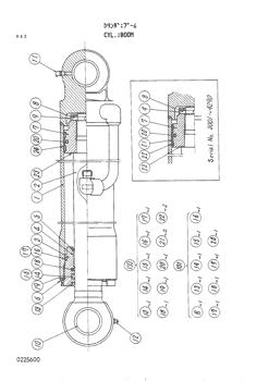 China 0225608 FITTING Hitachi parts UH033, UH033SS, UH043 for sale