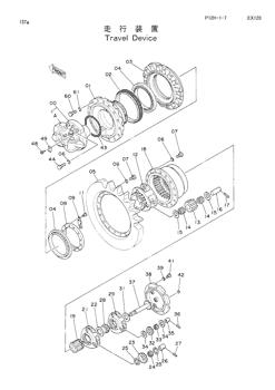 China 3033237 GEAR;PLANETARY Hitachi parts EX120 for sale