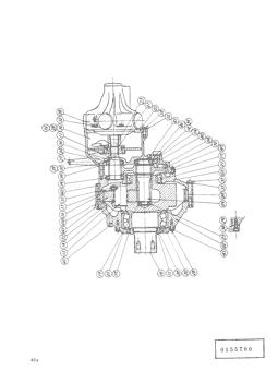 China 0155707 GEAR;SUN Hitachi parts KH100, KH125, KH150, KH180, KH75 for sale