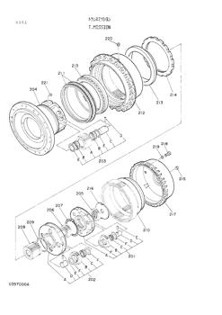 China 0251514 GEAR;PLANETARY Hitachi parts EX100M, EX150, UH053M, UH073 for sale