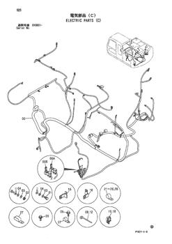 China 0004770 HARNESS;WIRE Hitachi parts ZX110, ZX110-E, ZX110M, ZX120, ZX120-E, ZX120-HCMC, ZX130-AMS, ZX130-HCME, ZX130H, ZX130K for sale