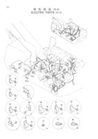China 0001661 HARNESS;WIRE Hitachi parts EX300-3 for sale