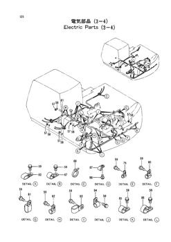 China 0001183 HARNESS;WIRE(ENGINE) Hitachi parts EX100WD-2 for sale