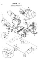 China 0001535H HARNESS;WIRE Hitachi parts EX300-3HHE for sale