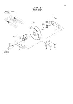 China 4671515 PLATE Hitachi parts ZX60USB-3, ZX60USB-3F, ZX60USBNA-3, ZX65USB-3F for sale