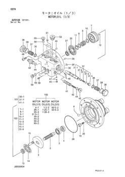 China 0847702 PLUG Hitachi parts ZX30, ZX30U, ZX30UR, ZX35, ZX35U, ZX40UR for sale