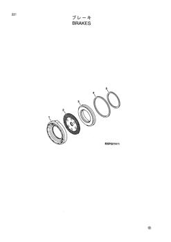 China R124067 PLATE Hitachi parts LX230-5 for sale