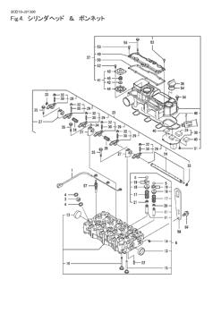 China 119717-77800 PLUG, GLOW Hitachi parts ZX17U-2, ZX17UNA-2 for sale