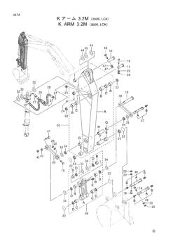 China 8069128 LINK Hitachi parts EX300-5, EX300-5HHE, EX300LC-5M, EX345USR(LC), EX350H-5, EX350H-5HHE, EX350K-5, EX370-5M, EX370HD-5, EX385USR, ZX450 for sale