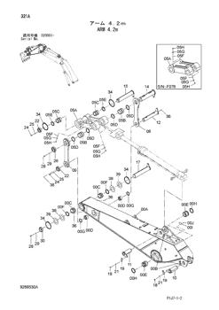China 1033841 LINK Hitachi parts ZX650LC-3, ZX670LC-5B, ZX670LC-5G, ZX670LCH-3, ZX670LCH-5B, ZX670LCH-5G, ZX670LCR-3, ZX670LCR-5G for sale