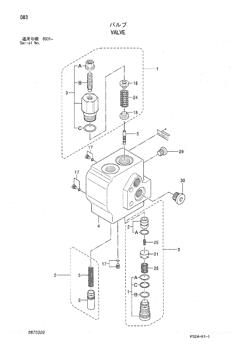 China 0870305 UNIT Hitachi parts UCX300, ZX130W, ZX130W-AMS, ZX160W, ZX160W-AMS, ZX180W, ZX180W-AMS, ZX210W, ZX210W-AMS, ZX300W, ZX500W for sale