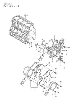 China 129900-32001 PUMP ASSY, LUB.OIL Hitachi parts ZX60USB-3F, ZX65USB-3F for sale