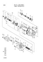 China 0749304 PUMP;GEAR Hitachi parts EX30U, EX35U, EX35UNA, ZX30, ZX30U, ZX35, ZX35U for sale