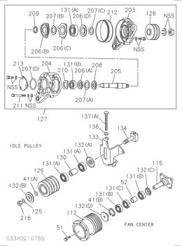 China 1136712370 BELT; WATER PUMP TO GEN Hitachi parts EX400-3C, EX400-5, EX450H-5, EX450MT-5, EX450MTH-5 for sale