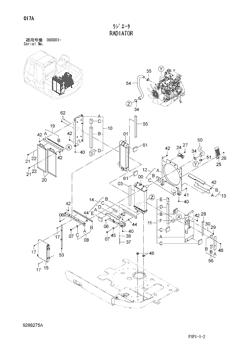 China 4668183 COOLER;OIL Hitachi parts ZX70-3, ZX70-3-HCME, ZX75UR-3, ZX75US-3, ZX75USK-3, ZX80LCK-3, ZX85US-3, ZX85USB-3, ZX85USB-3-HCME, ZX85USBN-3-HCME for sale