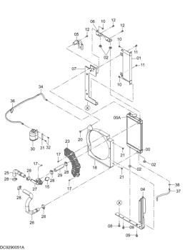 China 4655798 COOLER;OIL Hitachi parts ZX14-3, ZX14-3CKD, ZX16-3, ZX17U-2, ZX17UNA-2, ZX18-3 for sale