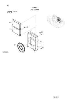 China 4682425 COOLER;OIL Hitachi parts EX1200-6 for sale