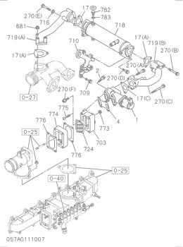China 8980069953 COOLER; EGR Hitachi parts ZW220, ZW220-HCMF, ZW250, ZW250-HCMF, ZX330-3, ZX330-3F, ZX350-3-AMS, ZX350H-3, ZX350H-3F, ZX350K-3, ZX350K-3F, ZX350L-3, ZX350LC-3-HCME, ZX350LC-3F-HCME, ZX350LC-3FAMS, ZX400LCH-3, ZX400W-3 for sale