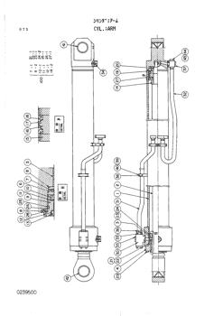 China 0150607 PISTON Hitachi parts UH181 for sale