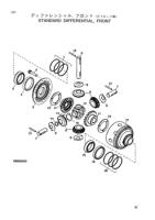 China JD8167 BEARING CONE Hitachi parts LX120-5, LX150-5 for sale