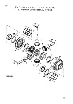 China JD8167 BEARING CONE Hitachi parts LX120-5, LX150-5 for sale
