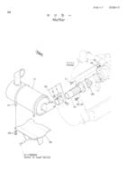 China 4190984 MUFFLER Hitachi parts EX220, EX270 for sale