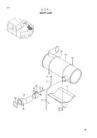 China 4332247 MUFFLER Hitachi parts EX125WD-5, EX200-3, EX200-5, EX200-5 JPN, EX200-5HG, EX200-5HHE, EX200-5LV JAP, EX200-5X JPN, EX200-5Z JPN, EX200LC-5HHE, EX200SS-5, EX210H-5, EX210H-5 JPN, EX210K-5 JPN, EX210LC-5HHE, MA145-5, SR-P12... for sale