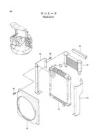 China 4313328 CORE;RADIATOR Hitachi parts EX20UR, EX20UR-2, EX30UR, EX30UR-2 for sale