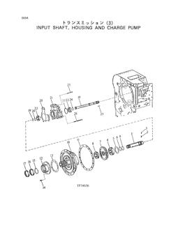 China T116937 SHIM Hitachi parts LX120-2 JPN, LX150-2 for sale