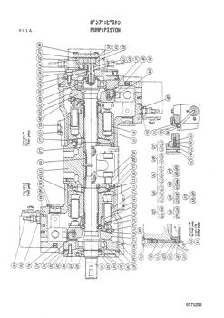 China 0175272 SHIM 0.5-0.9 Hitachi parts UH071 for sale
