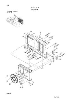China 4654973 CORE;RADIATOR Hitachi parts ZX650LC-3, ZX670LC-5G, ZX670LCH-3, ZX670LCH-5G, ZX670LCR-3, ZX670LCR-5G for sale