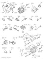 China 8941333381 STARTER ASM Hitachi parts EX12, EX15, EX20UR, EX20UR-2, EX22, EX25, EX30, EX30UR, EX30UR-2, EX35, EX40UR, EX40UR-2 for sale