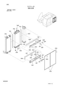 China 4668378 CORE;RADIATOR Hitachi parts ZX110-3, ZX110-3-AMS, ZX110-3-HCME, ZX110M-3, ZX110M-3-HCME, ZX120-3, ZX130-3, ZX130K-3, ZX130LCN-3F-AMS, ZX130LCN-3FHCME, ZX135US-3, ZX135US-3-HCME, ZX135US-3F-AMS, ZX135US-3F-HCME, ZX135USK-3, ZX170... for sale