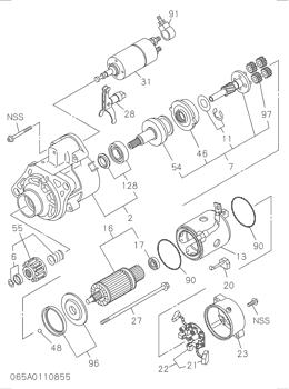 China 1811511220 SWITCH; ENGAGE STARTER Hitachi parts LX160-7 for sale