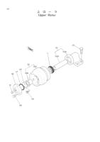China 9096314 ROLLER;UPPER ASS'Y Hitachi parts EX60, EX60-2, EX60G, EX60T-2, EX60UR for sale