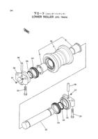 China 9114275 ROLLER;LOWER ASS'Y Hitachi parts EX400 for sale