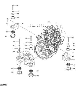 China 4664735 STARTER Hitachi parts ZX14-3, ZX14-3CKD, ZX16-3, ZX17U-2, ZX17UNA-2, ZX18-3 for sale