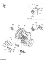 China 4720771 STARTER Hitachi parts ZX140W-3, ZX140W-3-AMS, ZX140W-3DARUMA, ZX145W-3, ZX145W-3-AMS for sale