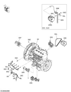 China 4720771 STARTER Hitachi parts ZX140W-3, ZX140W-3-AMS, ZX140W-3DARUMA, ZX145W-3, ZX145W-3-AMS for sale