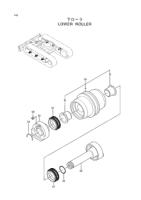 China 4340535 ROLLER;LOWER Hitachi parts EX18-2, EX20U-3, EX20UR-3, EX22-2, EX25-2, EX27U, EX27UNA, EX30-2, EX30U, EX30UR-2, EX30UR-2C, EX30UR-3, EX33MU, EX33U, EX35-2, EX35U, EX35UNA, EX40UR-2, EX40UR-2C, EX40UR-3, ZX20U, ZX20UR, ZX22U-2, Z... for sale